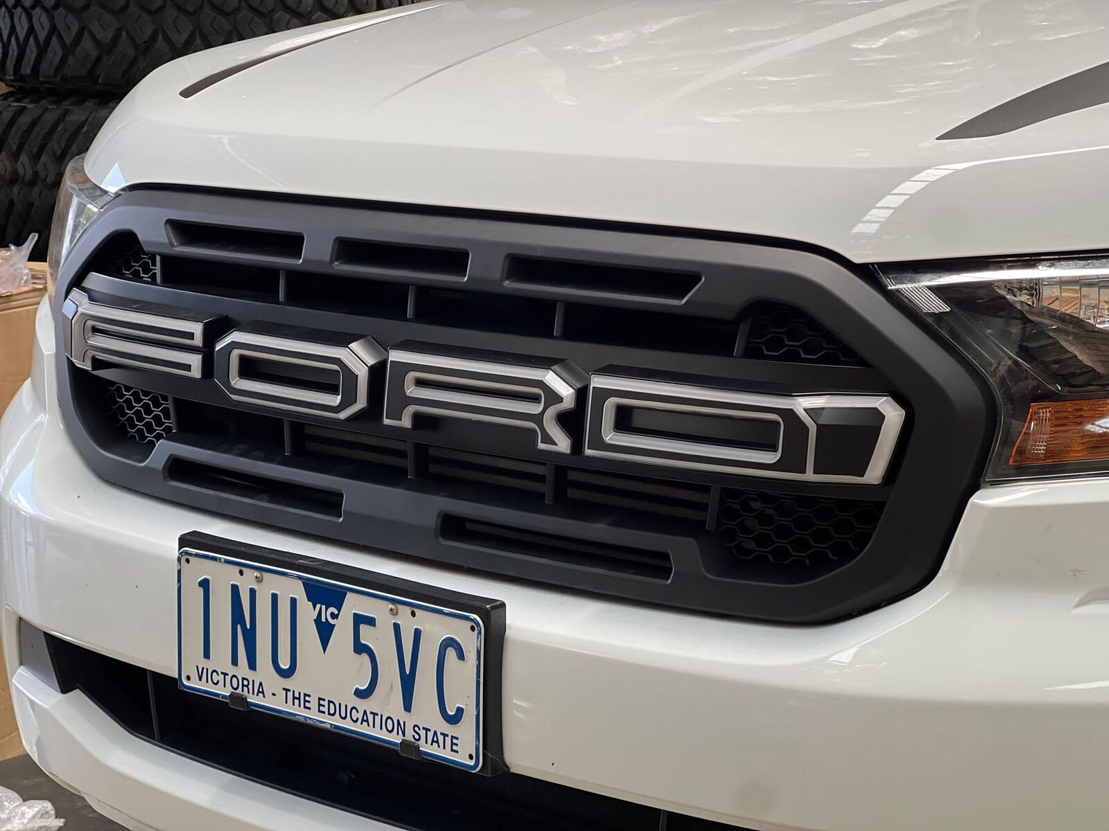 Front Grille For Ford Ranger PX2 MK2 Wildtrak 2015 - 2019 With DRL LED