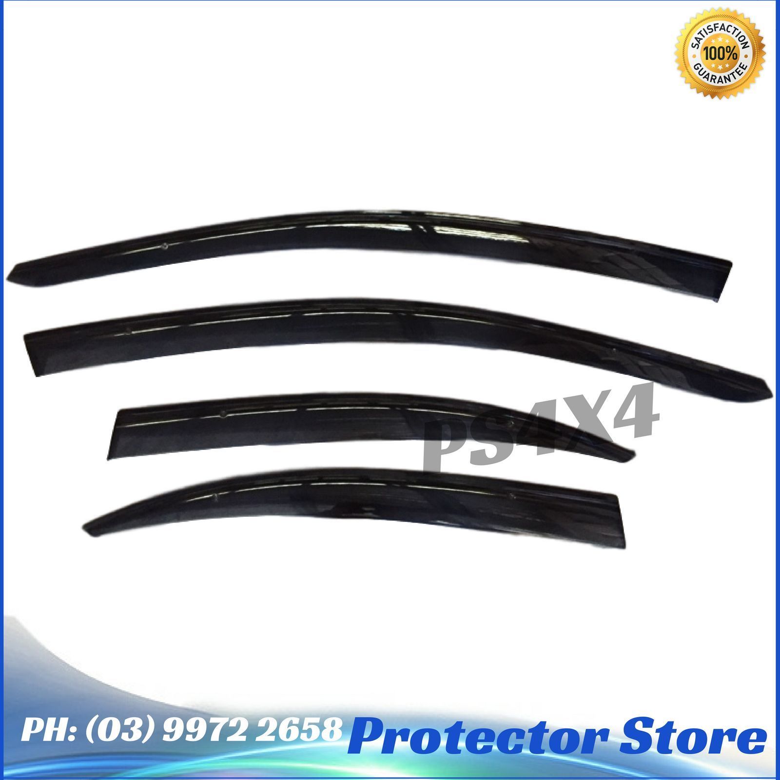 Superior INJECTION WEATHER SHIELDS for Mitsubishi Lancer EX 10-15 ...