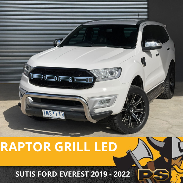 Front Grille For Ford Ranger PX2 MK2 Wildtrak 2015 - 2019 With DRL LED